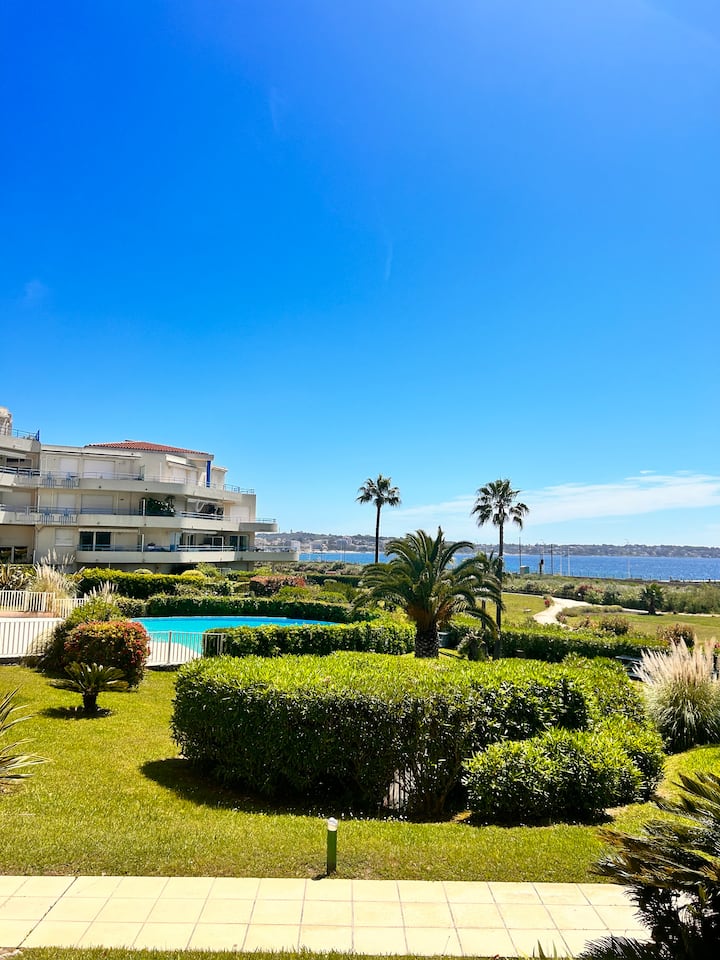 New!plage,piscine,parking,a/c,terrasse - Antibes