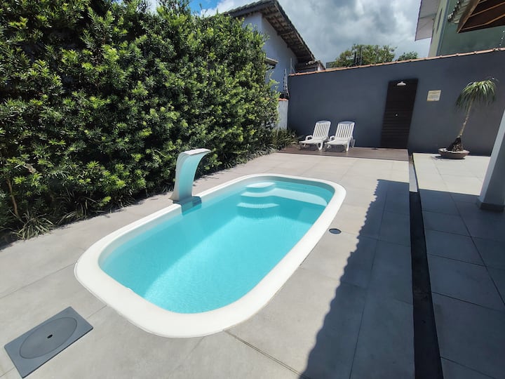 Casa De Praia (Piscina E Sauna) 500m Da Praia - Bertioga