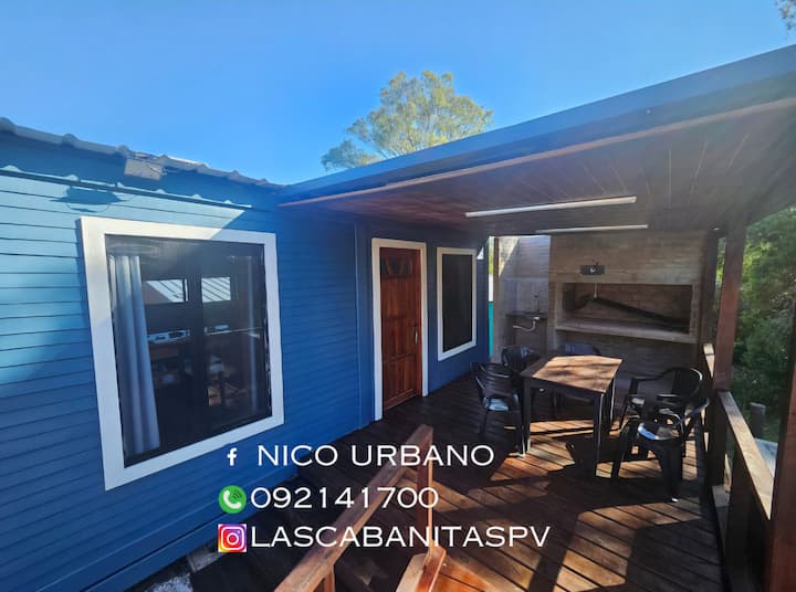 Cabaña Con Piscina Climatizada Para 4 Personas - Playa Verde