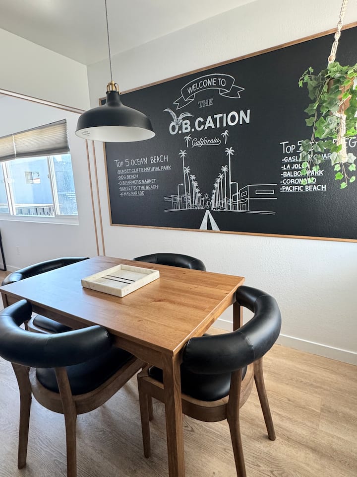 Walk2ob|restaurants|garage|ac|2bds|beachgear - Mission Bay