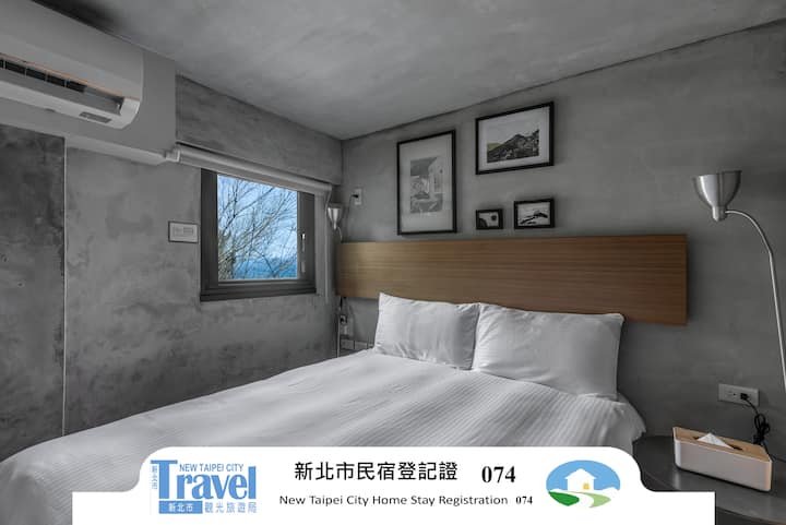 九份山經智能入住旅宿丨近九份老街|山城美景|標準大號雙人房 - 신이 구