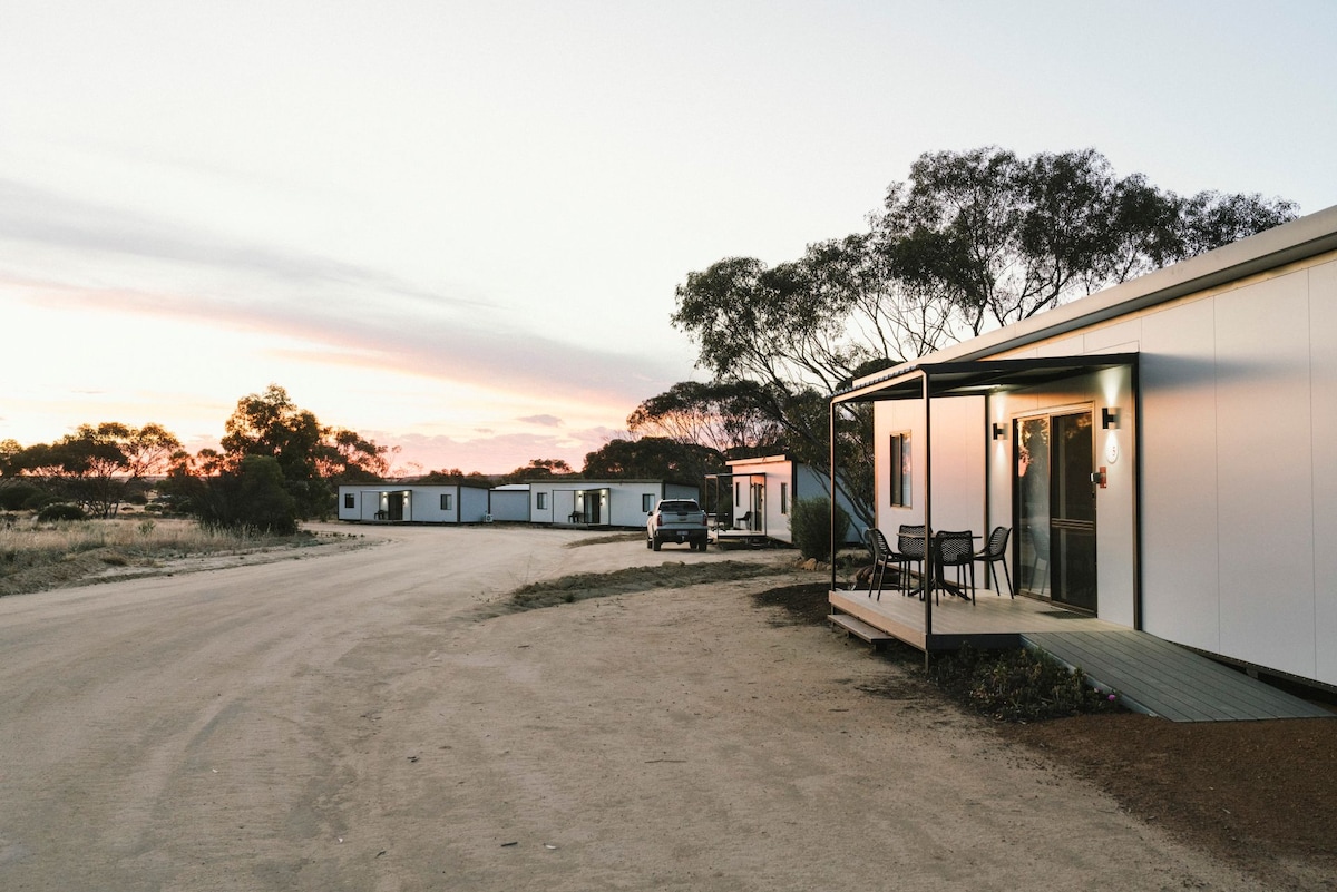 Chalet 05 - Estancia corta en Wave Rock - Cabañas en renta en Hyden ...