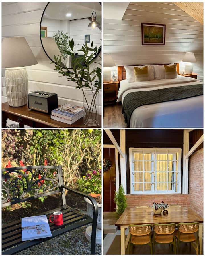 Charming & Cozy Wooden Cabin - Baguio