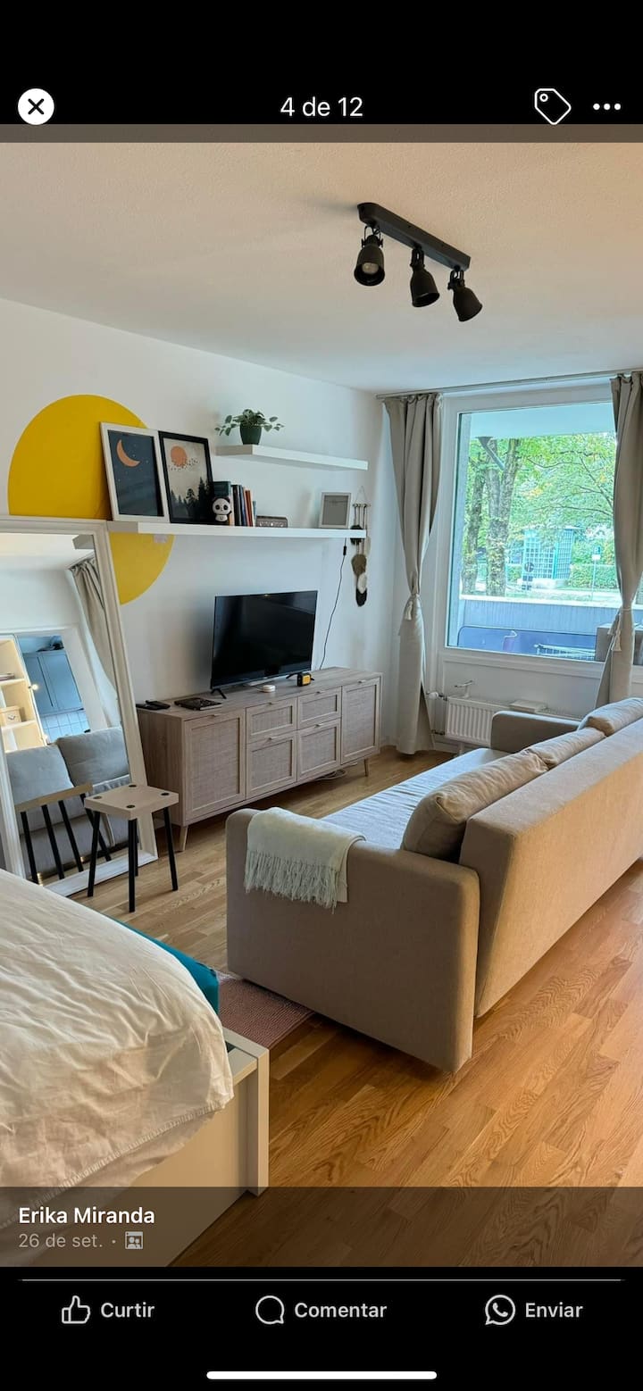 Schöne, Moderne Und Gemütliche Mit Balkon - München