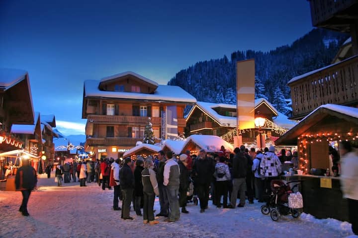Skirennen Von Der Terrasse Miterleben - Adelboden
