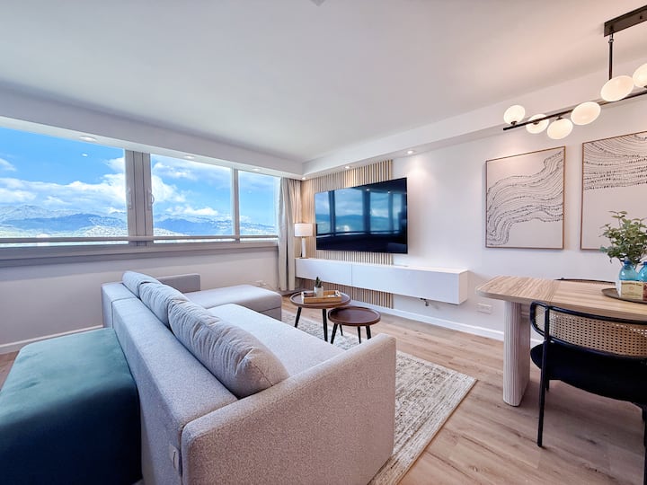 42fl-modern Waikiki 1br-condo W/ Ocean & City View - 檀香山