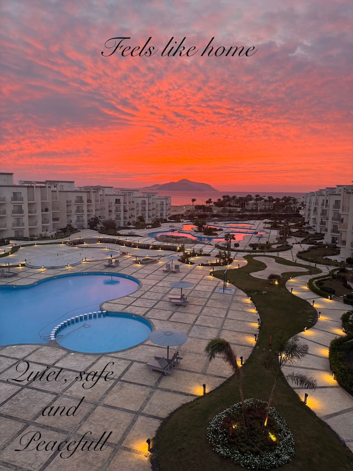 Ny Toppleilighet 2 Soverom + Takterrasse, Strand - Sharm-el-Sheikh