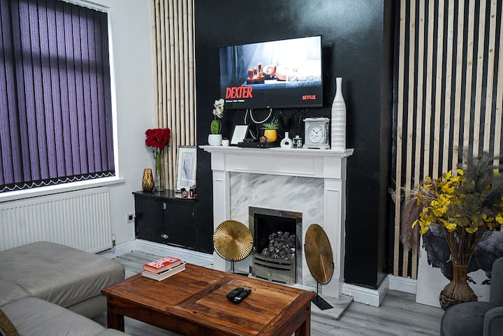 Charming Victorian Retreat 4br - Manchester