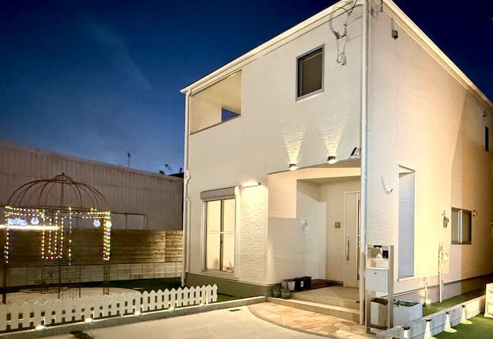 车站步行6分新筑一户建/成田机场附近/像当地人一样生活/the Morioka - 도리데시