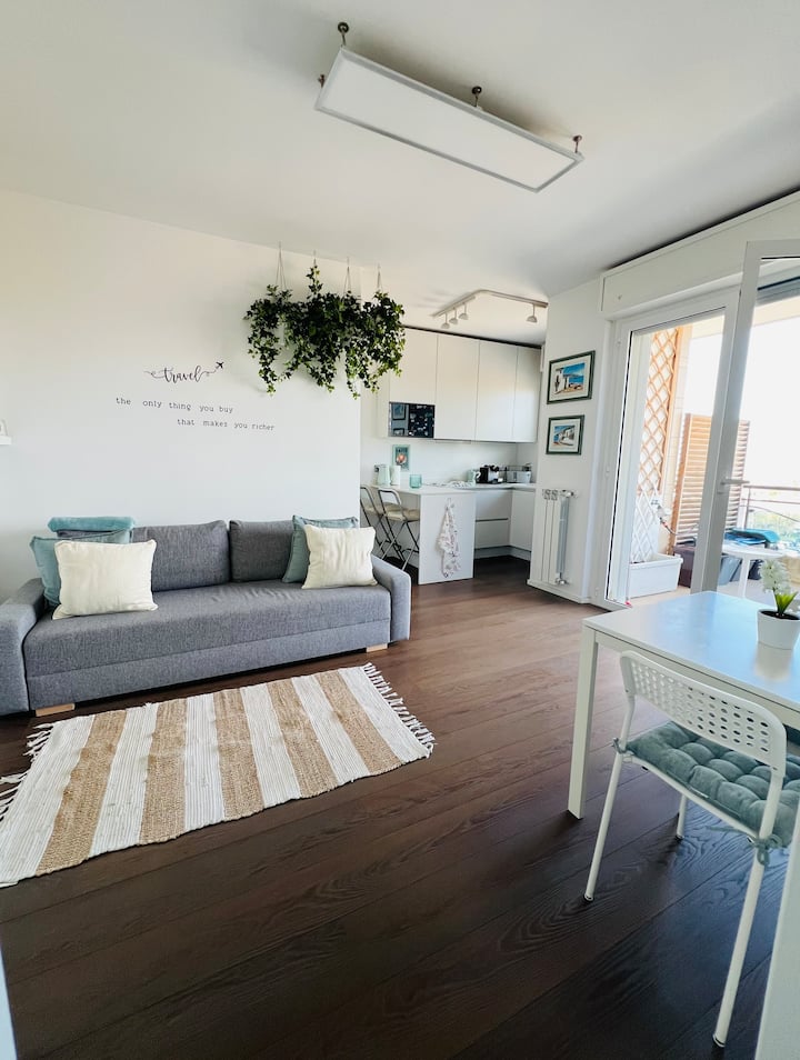 Serene And Cozy Sky Penthouse With A Sea View  Fco - Fiumicino