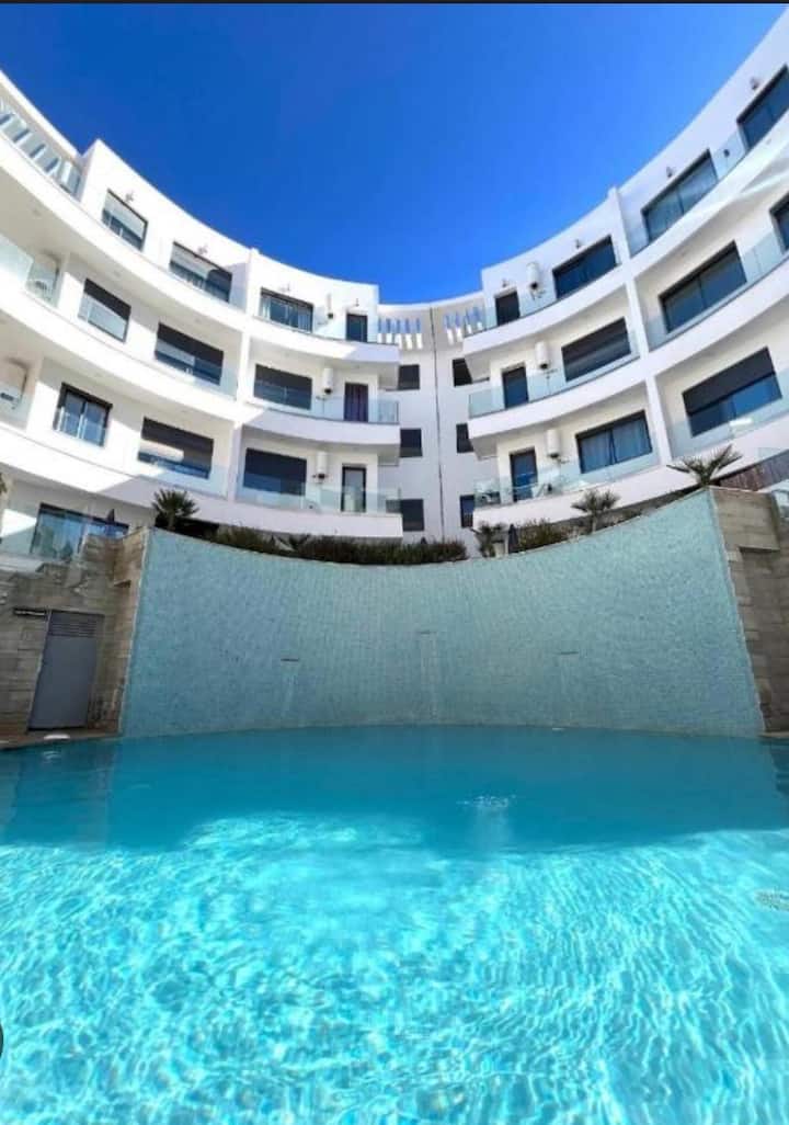 Central , Piscine, à 1 Minute De La Plage à Pied - Agadir