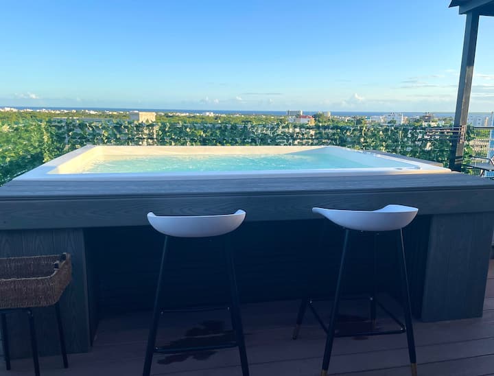 Vista Celeste.rooftop/jacuzzi Caliente/playa 5 Min - La Romana