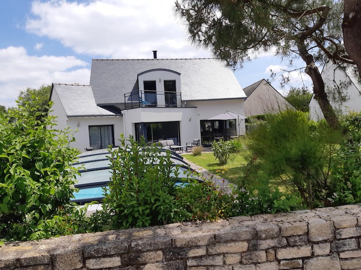 Maison De Charme, Proche De La Mer, Avec Piscine - Plage de Locmariaquer