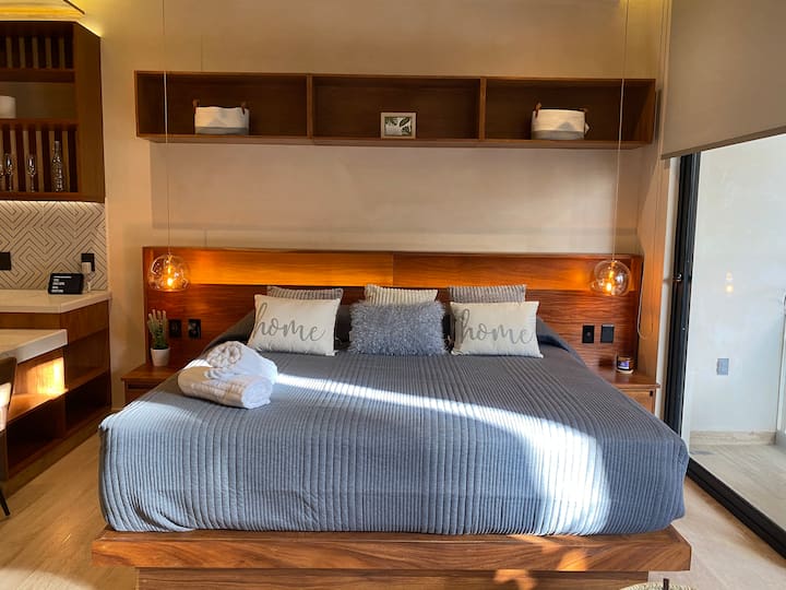 Estudio De Lujo Nuevo Excelente Ubicación Alberca - Playa del Carmen