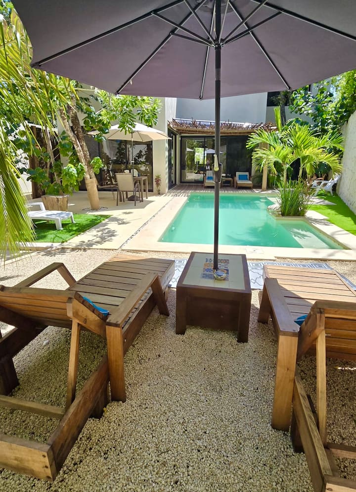 Spacious 4br Villa W/ Large Private Pool+concierge - Tulum