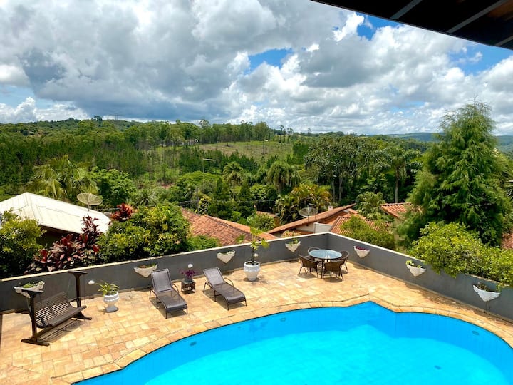 Casa Com Piscina Em Condomínio De Alto Padrão - Ibiúna