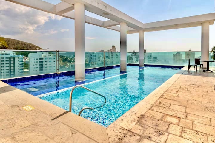 Rodadero 8 Min Playa | Piscina | Aire Parqueadero - Santa Marta