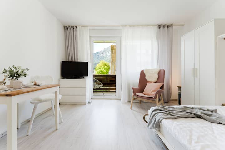 *Neu*bergblick & Zentrum - Gemütliches Studio - Bad Reichenhall
