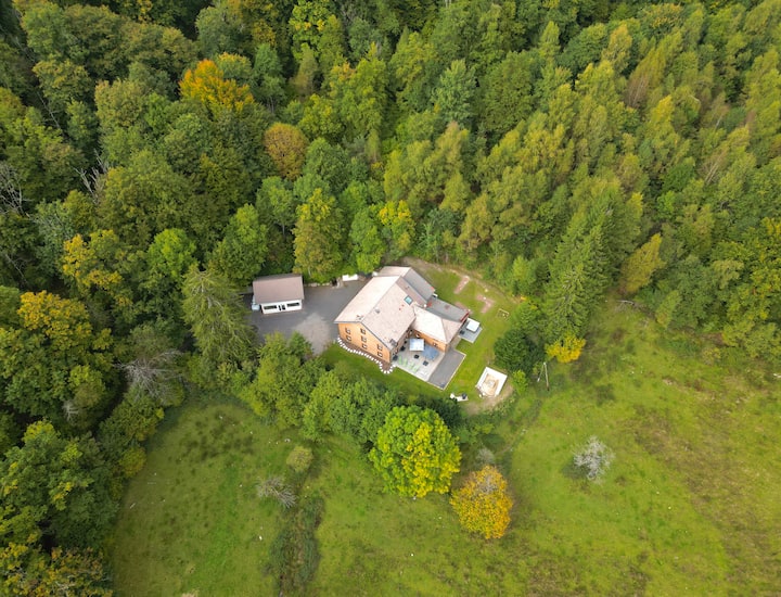 Chalet Piscine Jacuzzi Cinéma - Vosges