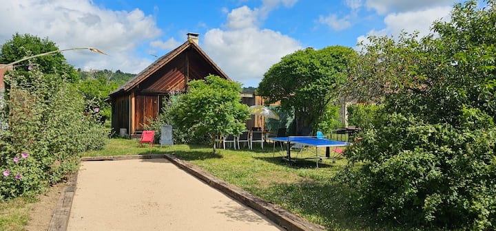 Le Chalet Fiolant : Chalet Cosy En Bois 6/8 Pers. - France