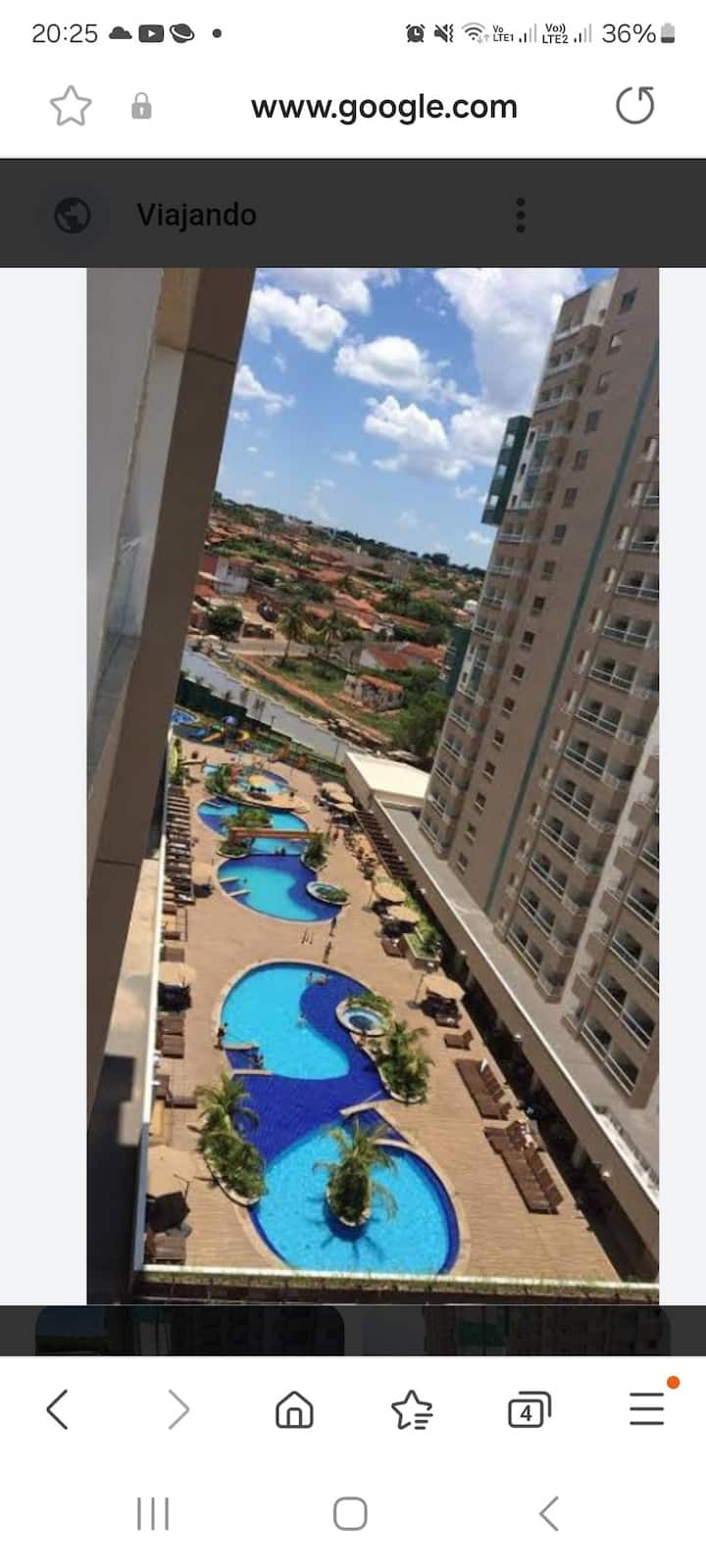 Resort Apto 2 Quartos - Olímpia