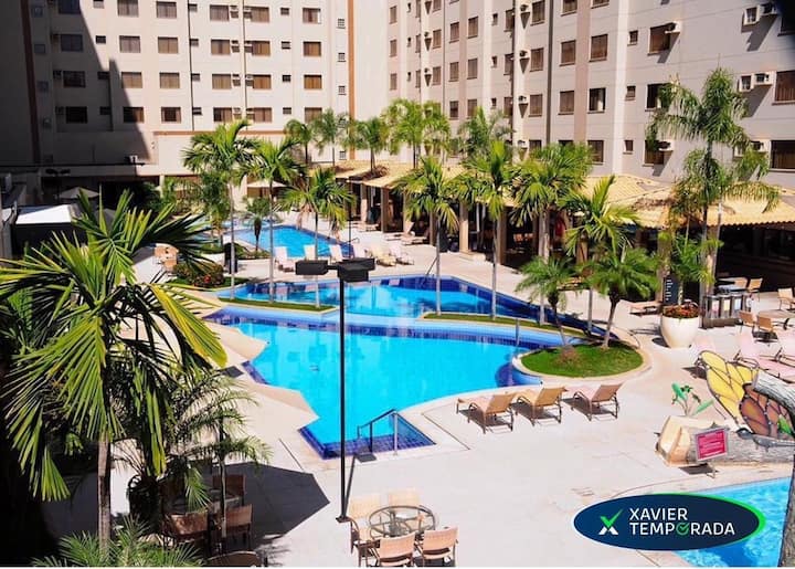 Boulevard Suits-6° Andar,ap-627, P/5 Pessoas. - Caldas Novas