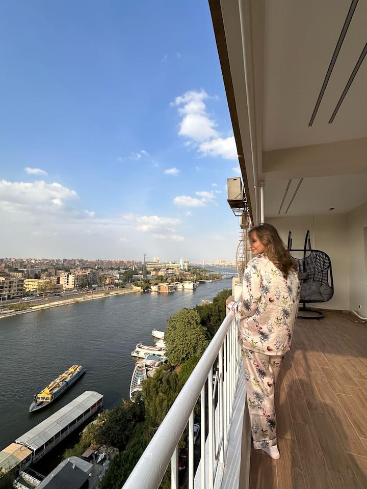 4 غرف الزمالك على نيل مباشرة - Cairo