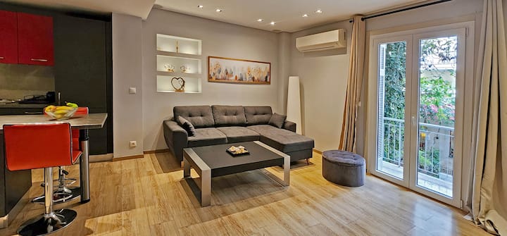A Place 4u 18a, 1bd 1bh, Walking To Acropolis - Atenas