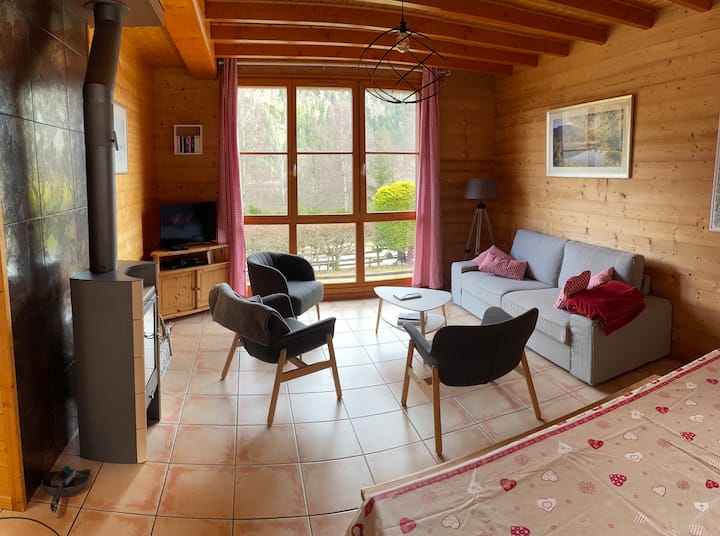Chalet Face Au Lac - La Bresse