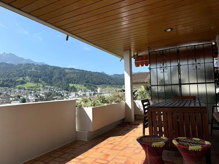 House With Big Garten And Space - Lucerne