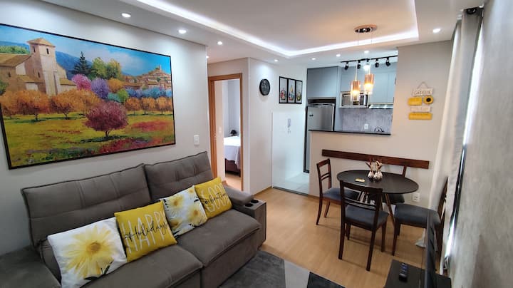 Apartamento Novo, Fácil Acesso Centro E Aeroporto! - São José dos Pinhais