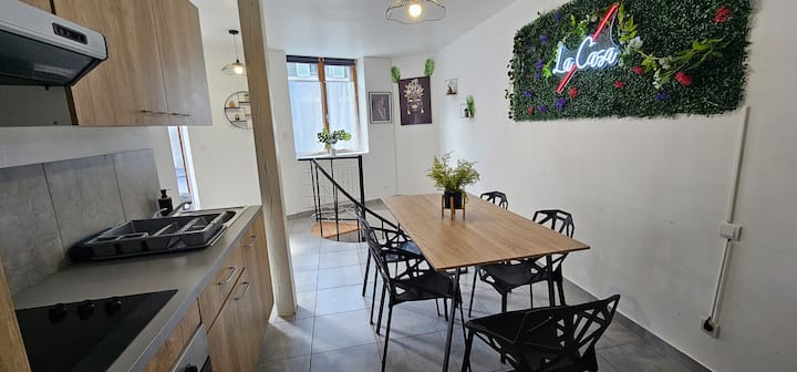 La Casa Mi-troglo Le Charme Avec Les Pierres 75m² - Saran