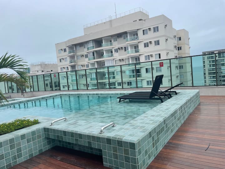 Ar Condicionado Nos 3 Qts, Piscina E Praia A 250m - Vila Velha