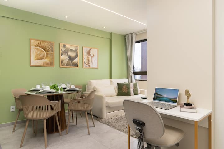 Incrível Em Boa Viagem Ao Lado Shop, Praia, Aerop - Boa Viagem