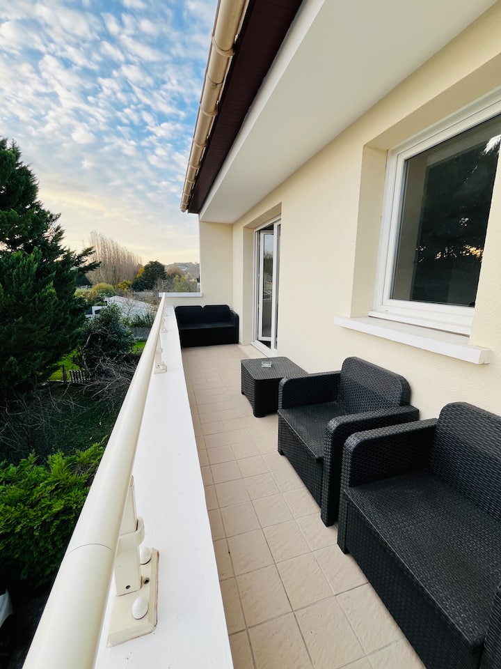 Appart’ Cosy Avec Balcon Et Box - Meaux