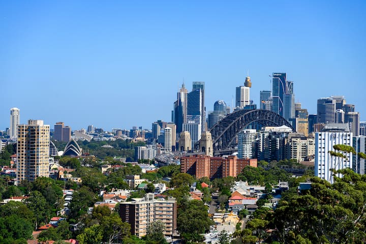 Iconic Harbour Bridge Views Stylish Sydney Retreat - 모스만
