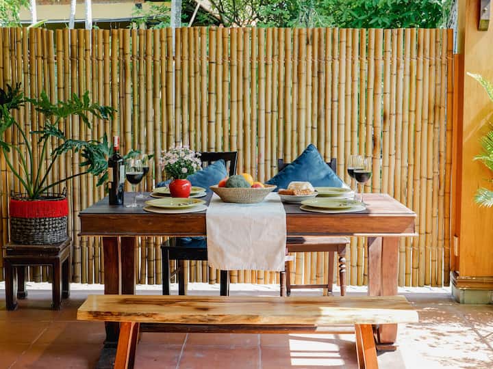 Studio Rustic Retreat&nbsp;: Cuisine Et Salon Extérieurs - Hội An