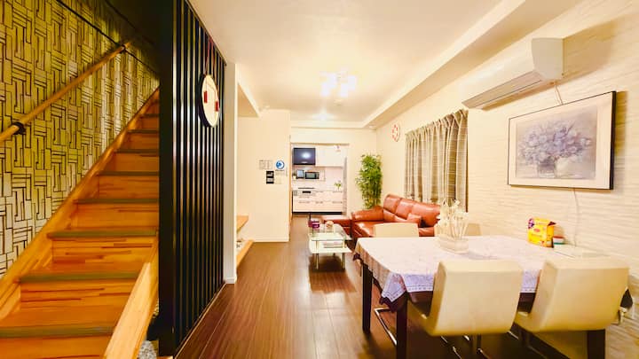 錦 •【金太閣】名古屋駅徒步圈2浴室&2 お手洗い24h大型スーパー歩く3分無料駐車場1台付き - Nagoya