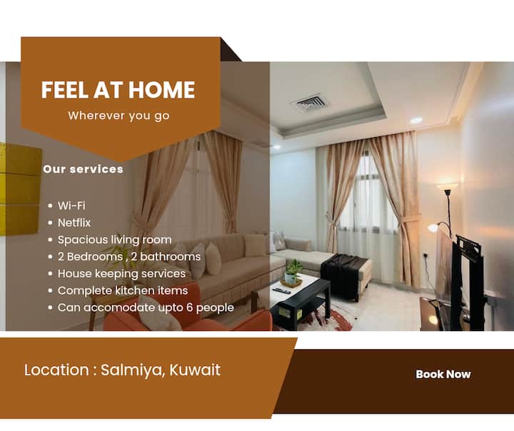 2 Br - In The Heart Of Salmiya + 5g+netflix - 10 - Kuwait