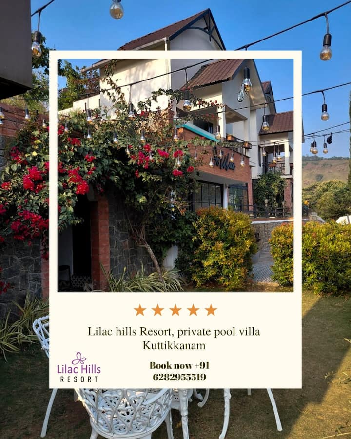 Private Pool Villa Near Vagamon
Lilac Hills Resort - Kuttikkanam