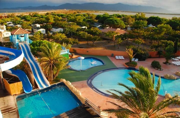 Mobil-home Camping Mar Estang - Canet-en-Roussillon