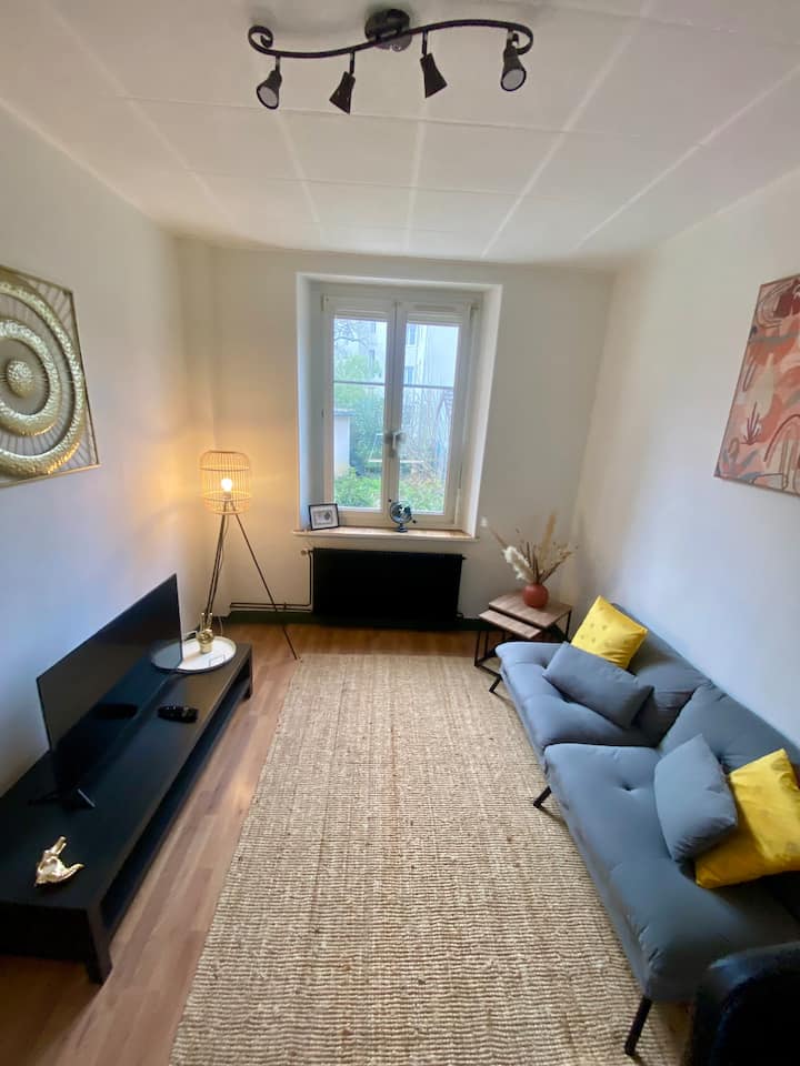 Maison Paisible, Parking Privé Proche Micropolis - Besançon