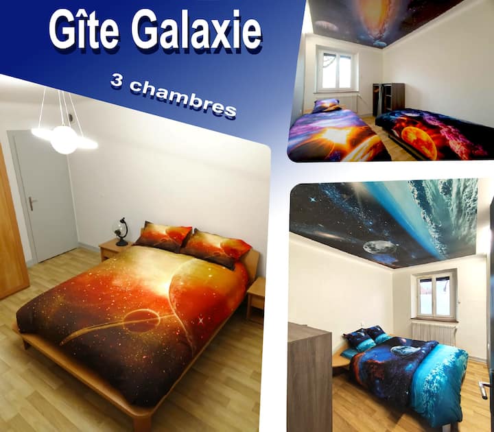 Logement Familial Déco Galaxie Proche Europa Park - Sélestat