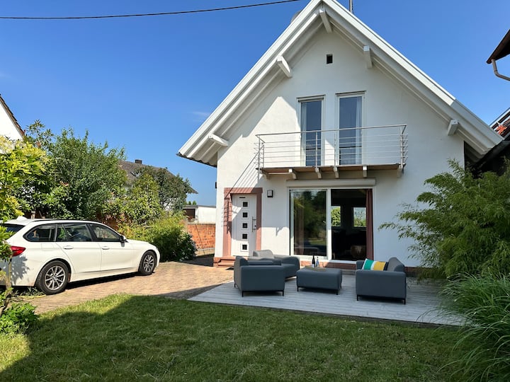 Ferienhaus Wein Und Wald, Gartensauna Inklusive - Landau