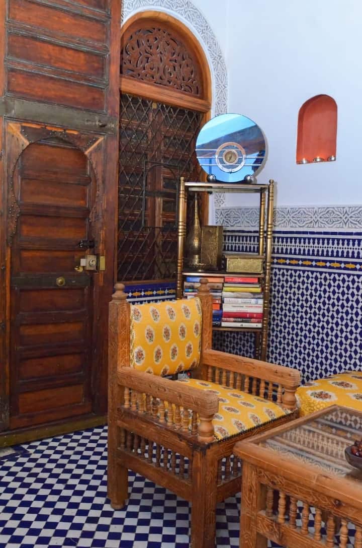 Riad Tagore Privé,petit Déj Inclus à 94mbit/s - Fes