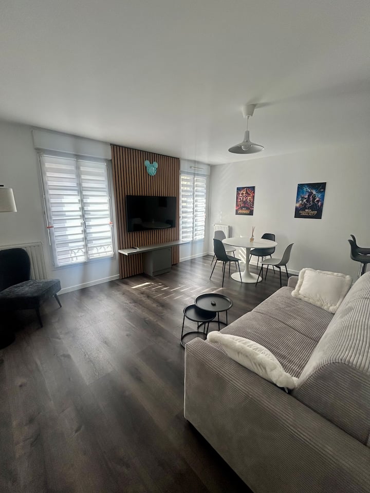 Appartement Raiponce - Au Pied Gare Val D’europe - Chessy