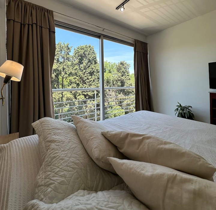Elegante Studio A 2 Km Del Hospital Austral. - Villa Rosa