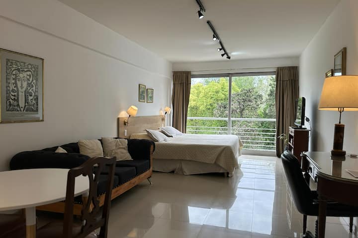 Elegante Studio A 2 Km Del Hospital Austral. - Villa Rosa