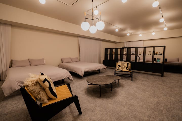 #204/ 91㎡/ 鎌倉駅から徒歩3分/ 最大10名/ グループの滞在に最適/ Unito - Enoshima