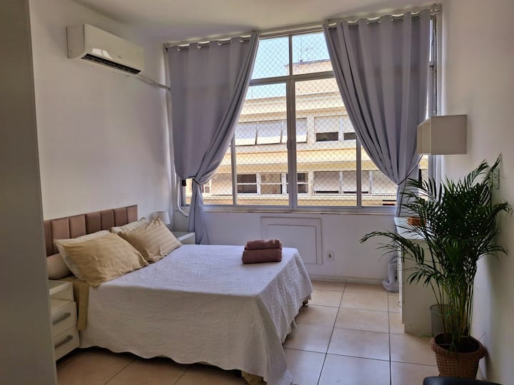 Copacabana 5 Min Praia, Próximo A Lagoa E Metrô - Ipanema